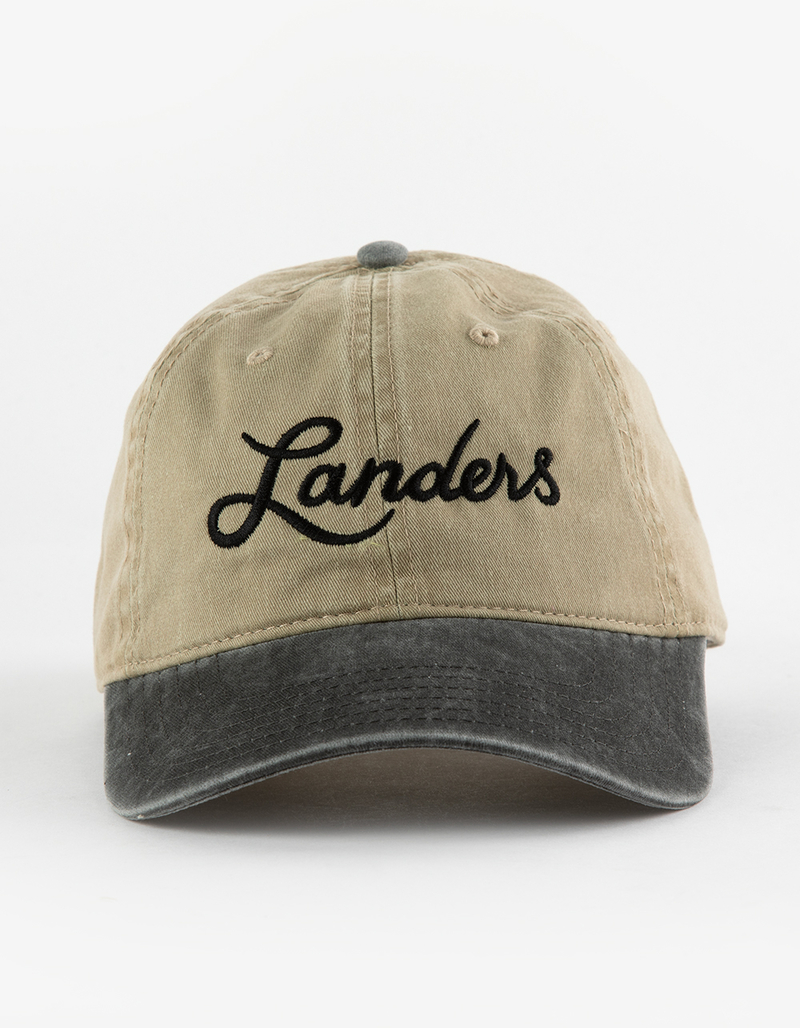 LANDERS SUPPLY HOUSE Dad Strapback Hat - BLACK COMBO - ONE SIZE | Tillys
