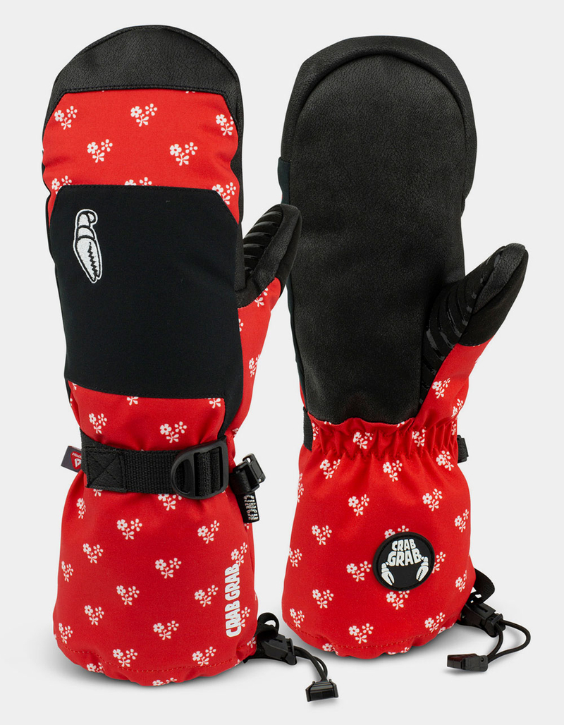 CRAB GRAB Cinch Womens Snow Mitts - MULTI | Tillys