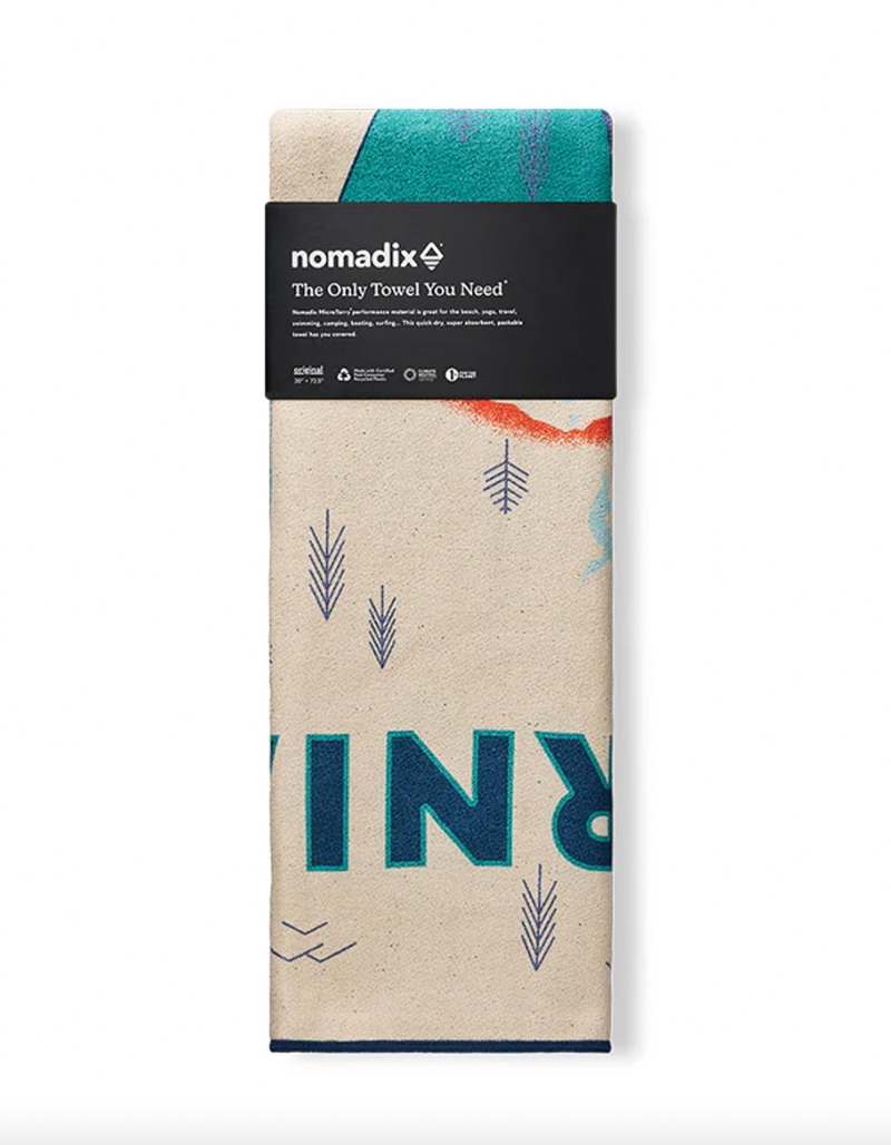 NOMADIX California Map Original Towel - MULTI - ONE SIZE | Tillys