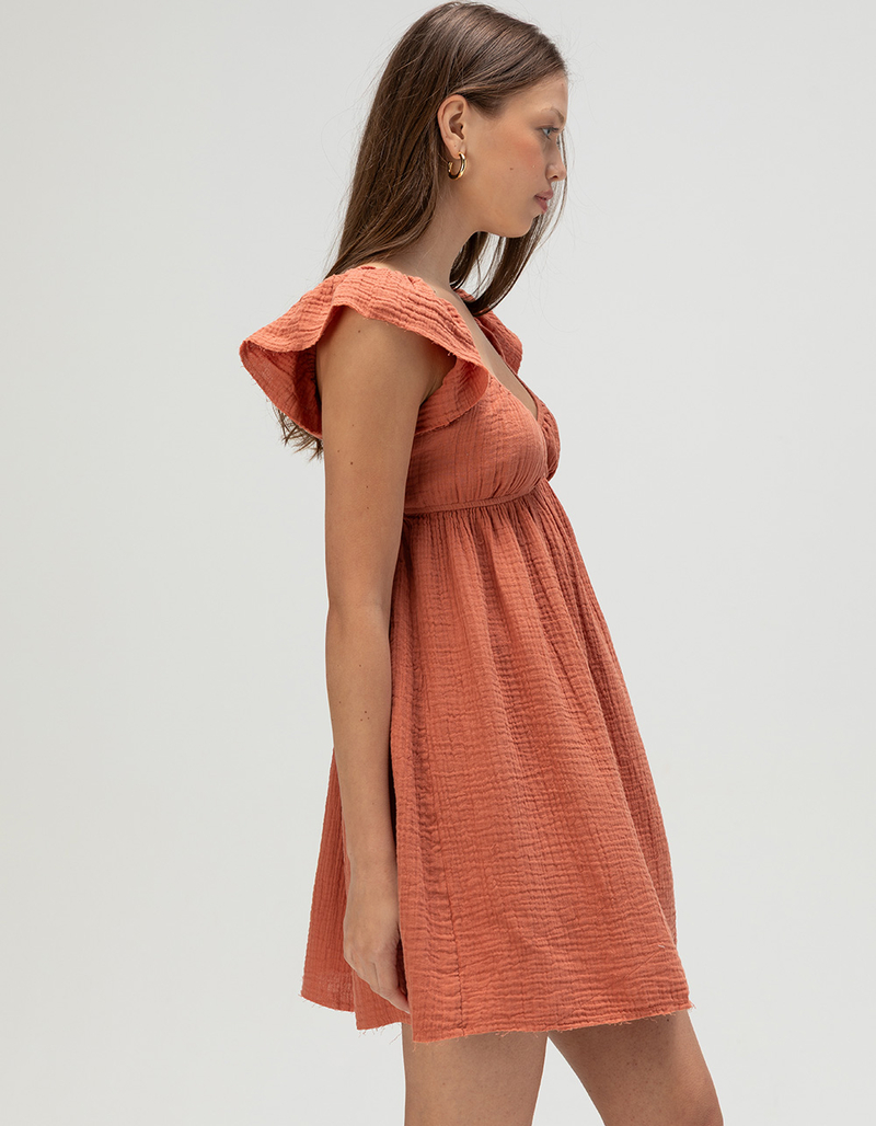 ROXY Luna Womens Mini Dress - HAZELNUT - M | Tillys