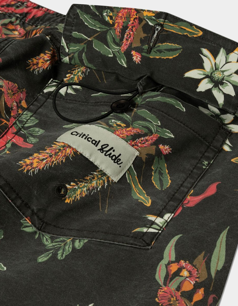 THE CRITICAL SLIDE SOCIETY Bush Mens 16'' Boardshorts - BLACK | Tillys