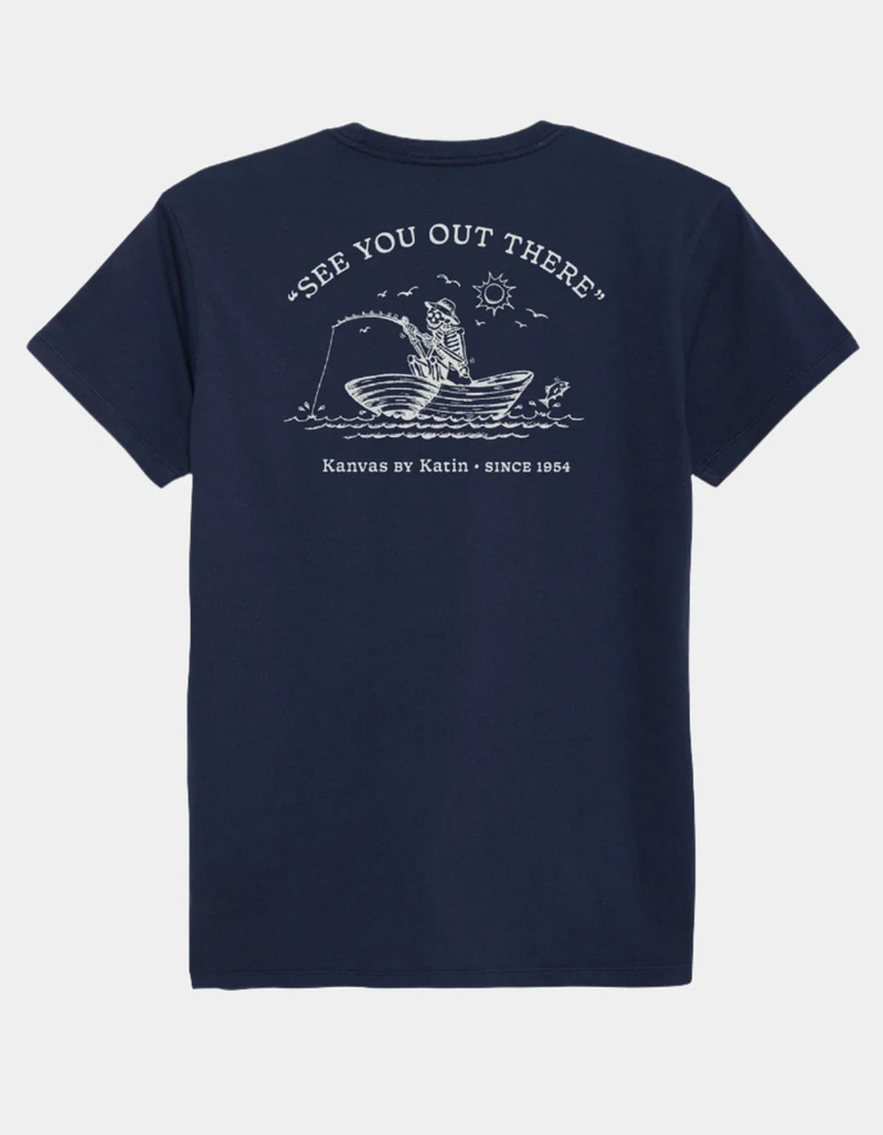 KATIN Cast Off Mens Tee - NAVY | Tillys