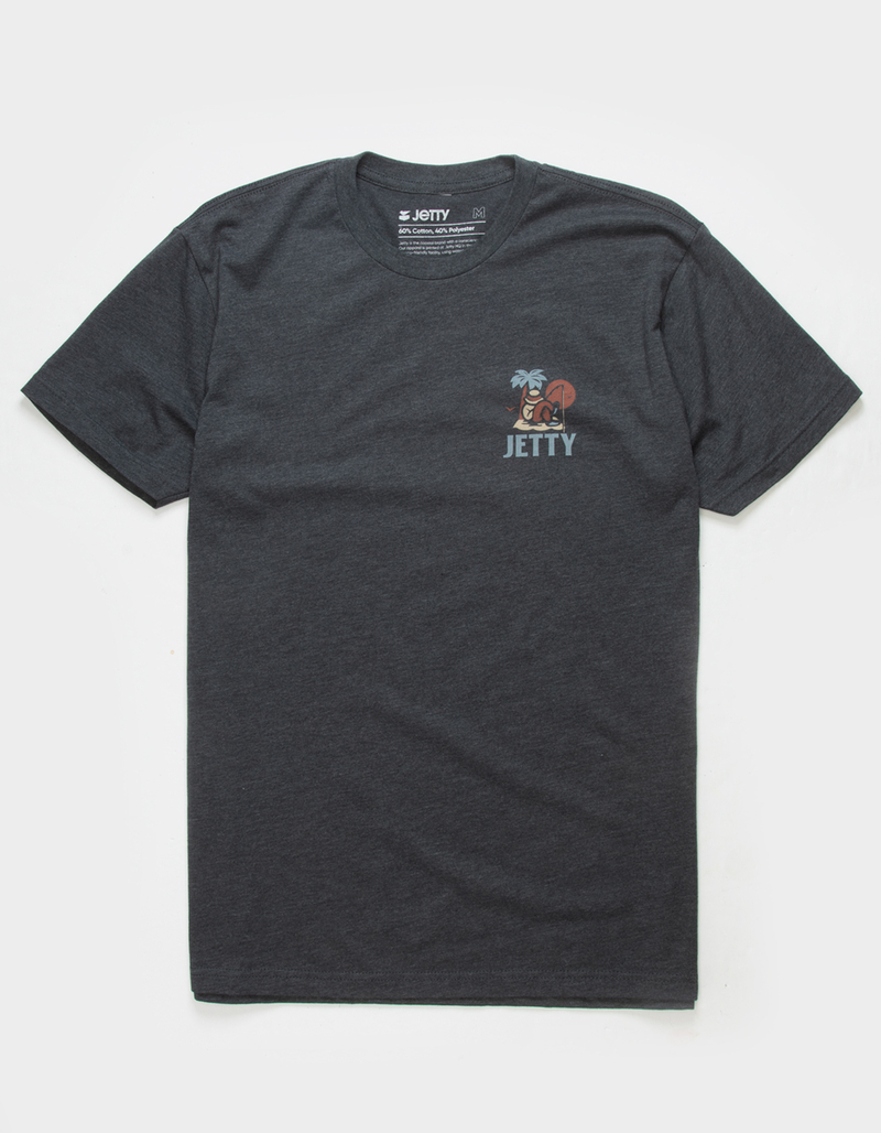 JETTY Stranded Mens Tee - CHARCOAL | Tillys