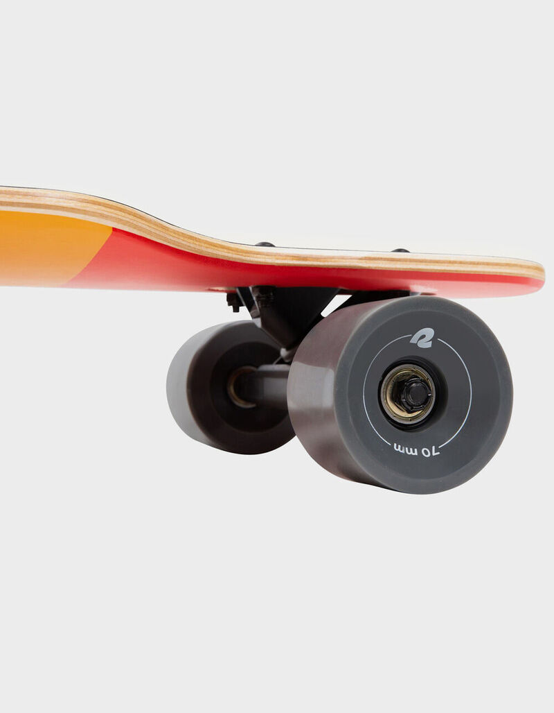 RETROSPEC Rift Zion 41" Drop Through Longboard Skateboard - MULTI - 4068