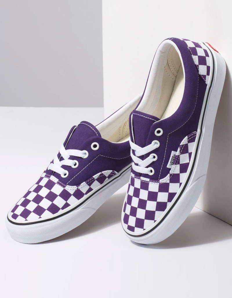 VANS Checkerboard Era Violet Indigo & True White Shoes - VIOLET INDIGO ...