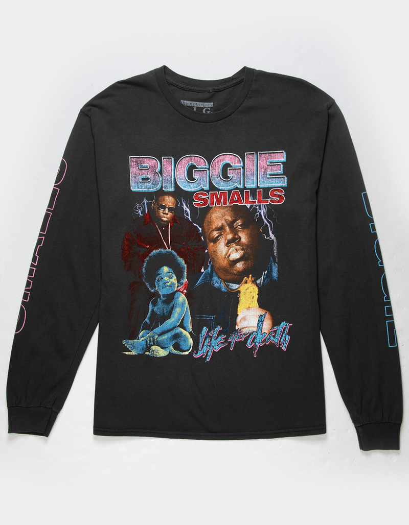 BIGGIE SMALLS Mens Long Sleeve Tee - BLACK | Tillys