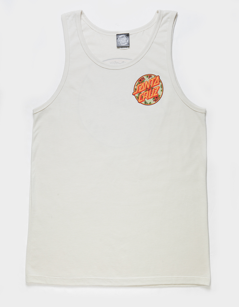 SANTA CRUZ On Vacation Mens Tank Top - NATURAL | Tillys