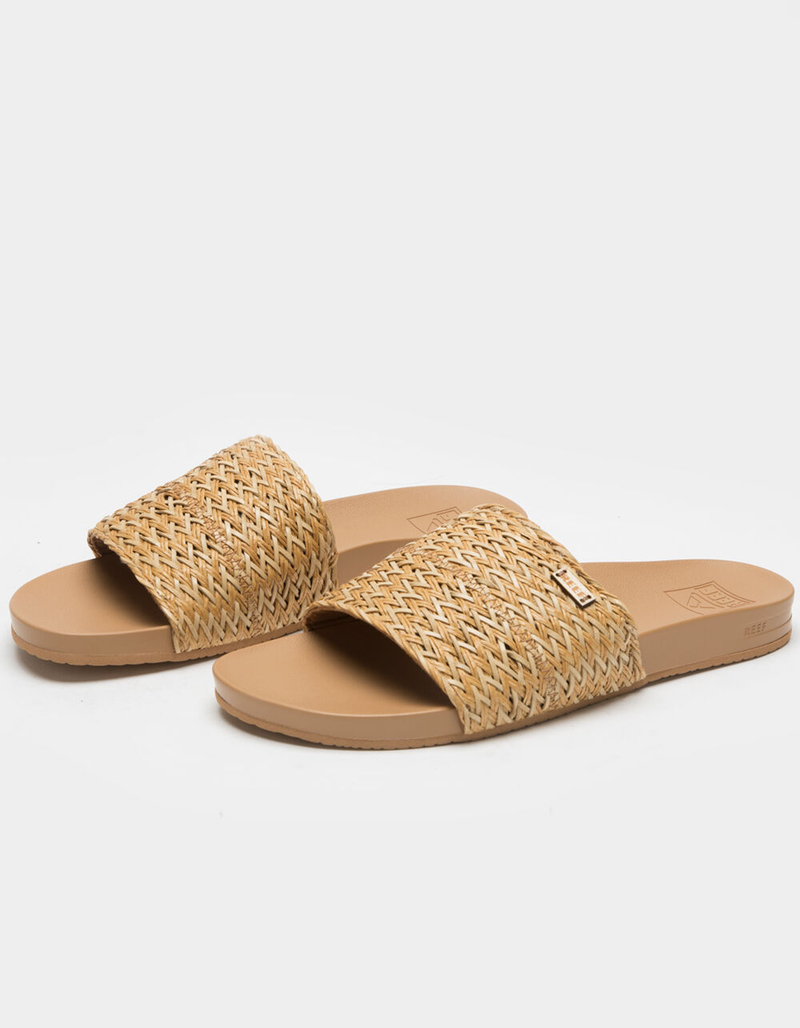 REEF Cushion Scout Braids Womens Slide Sandals - NATURAL | Tillys