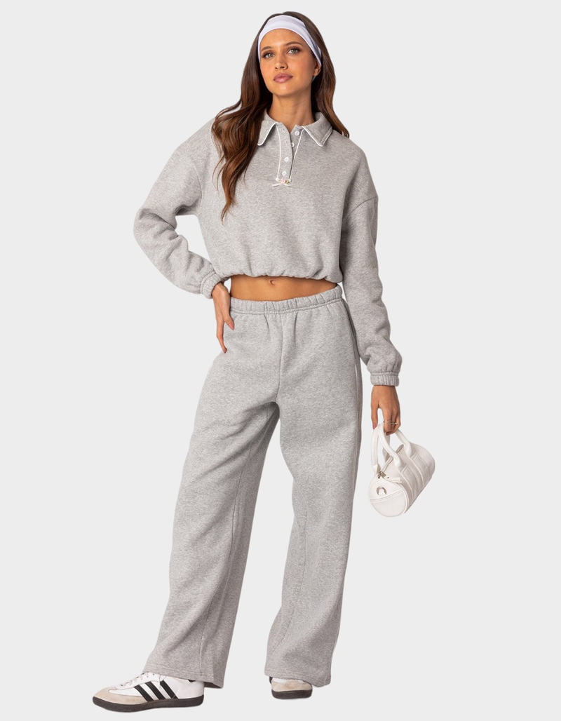 EDIKTED Autumn Sweatpants - GRAY | Tillys