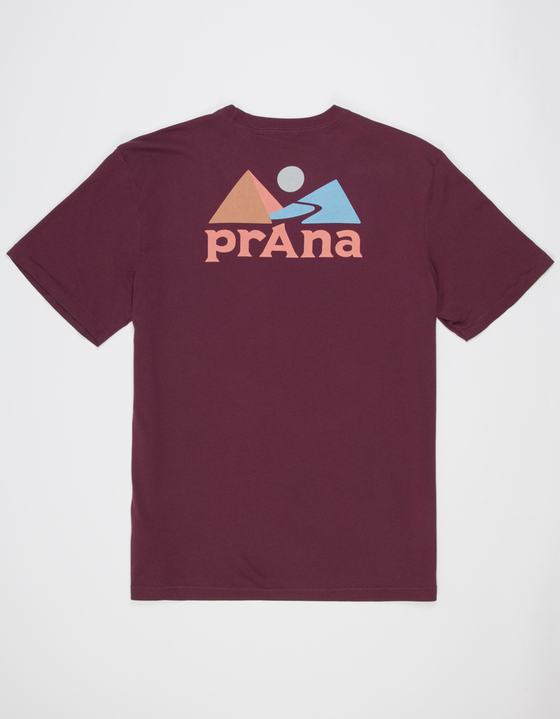 PRANA Everyday Peaks Mens Tee - PLUM - M | Tillys