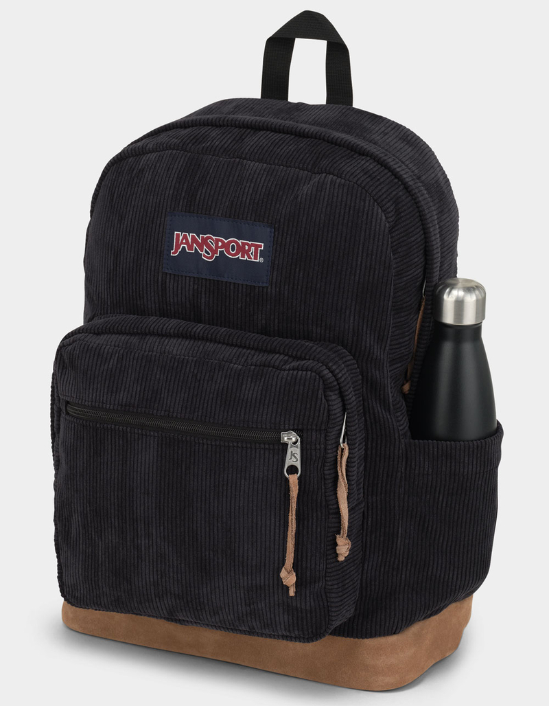 JANSPORT Right Pack Expressions Corduroy Backpack - BLACK CORDUROY ...