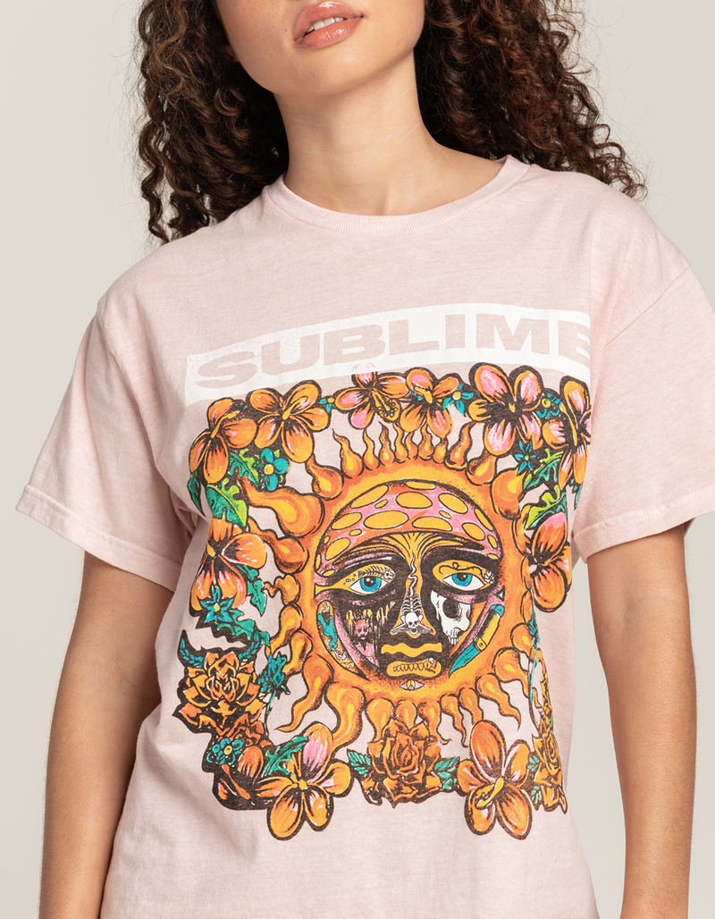 SUBLIME Flower Womens Tee - PINK | Tillys