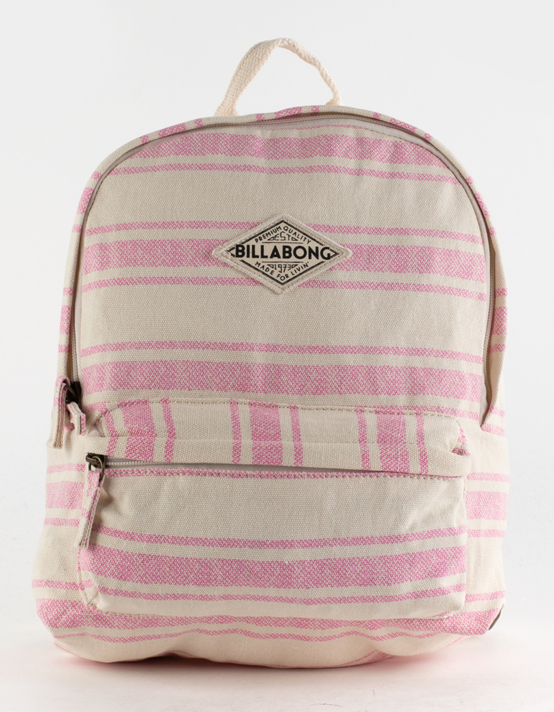 BILLABONG Mini Mama Womens Backpack - PNK/WHT - ONE SIZE | Tillys
