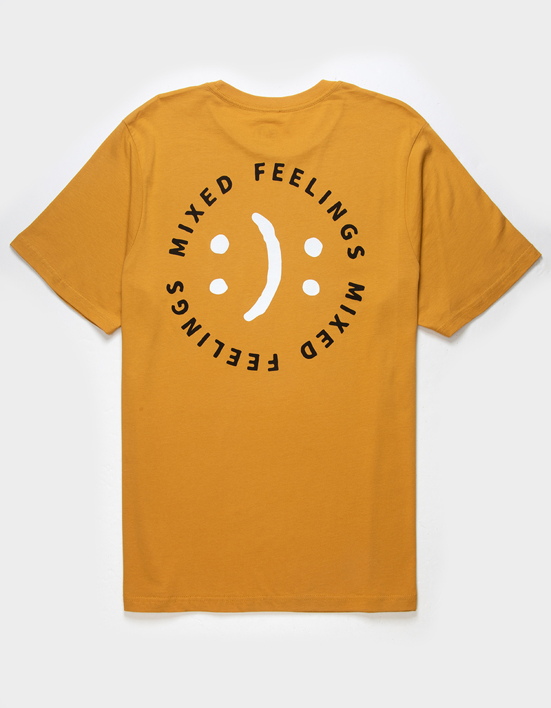 AT ALL Mixed Feelings Mens Tee - MUSTARD | Tillys