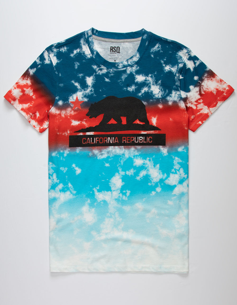 RSQ Cali Republic Mens T-Shirt - BLUE COMBO | Tillys