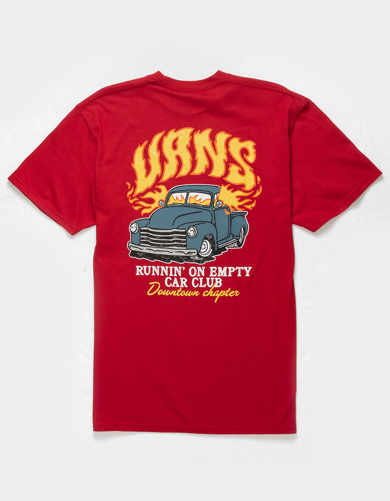 VANS Running On Empty Mens Tee - RED - XXL | Tillys