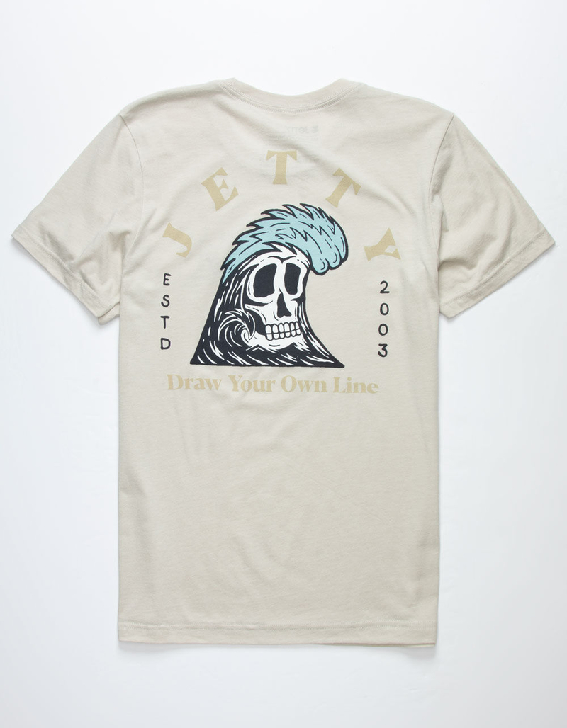 JETTY Grim Reaper Mens T-Shirt - CREAM - M | Tillys