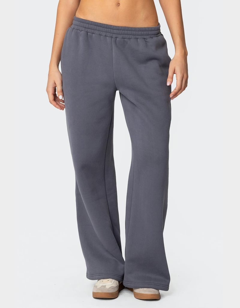 EDIKTED Forever Edikted Sweatpants - GRAY - XS | Tillys