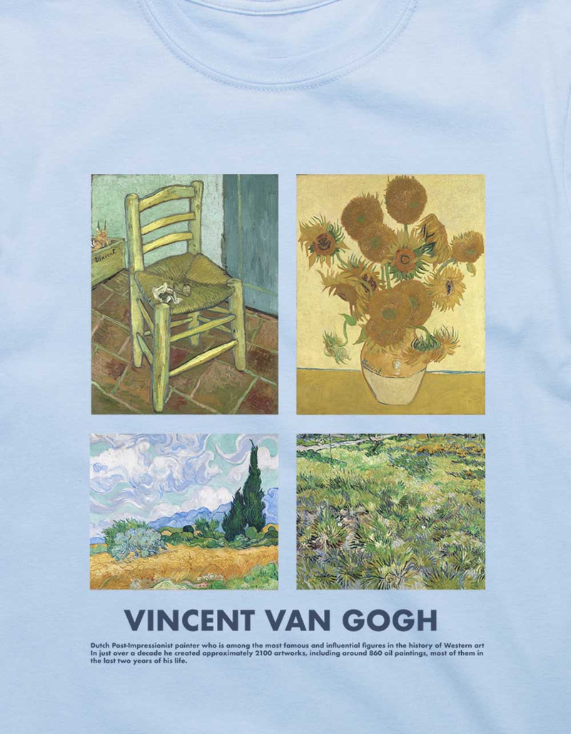 VAN GOGH Collage Unisex Tee - LIGHT BLUE | Tillys