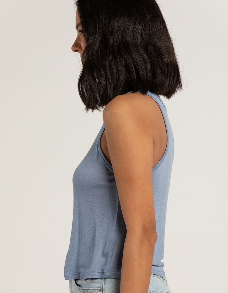 HEART & HIPS Womens A-Line Tank Top - BLUE - S | Tillys