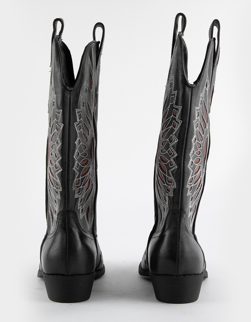 COCONUTS by Matisse Bandera Womens Western Boots - BLK/RED | Tillys