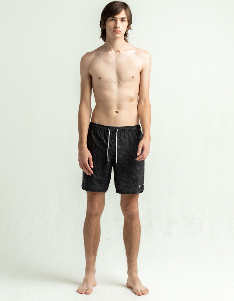 JETTY Sessions Mens Black Hybrid Shorts - BLACK | Tillys