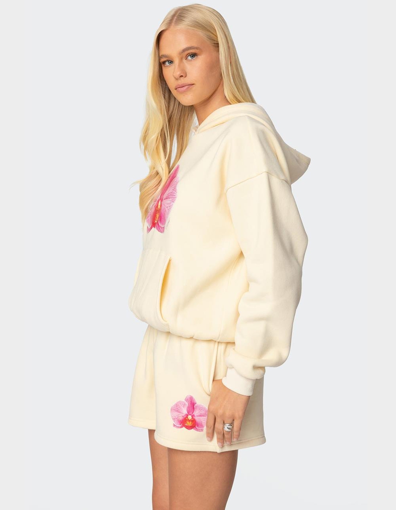 EDIKTED Orchid Babe Hoodie - YELLOW - M | Tillys