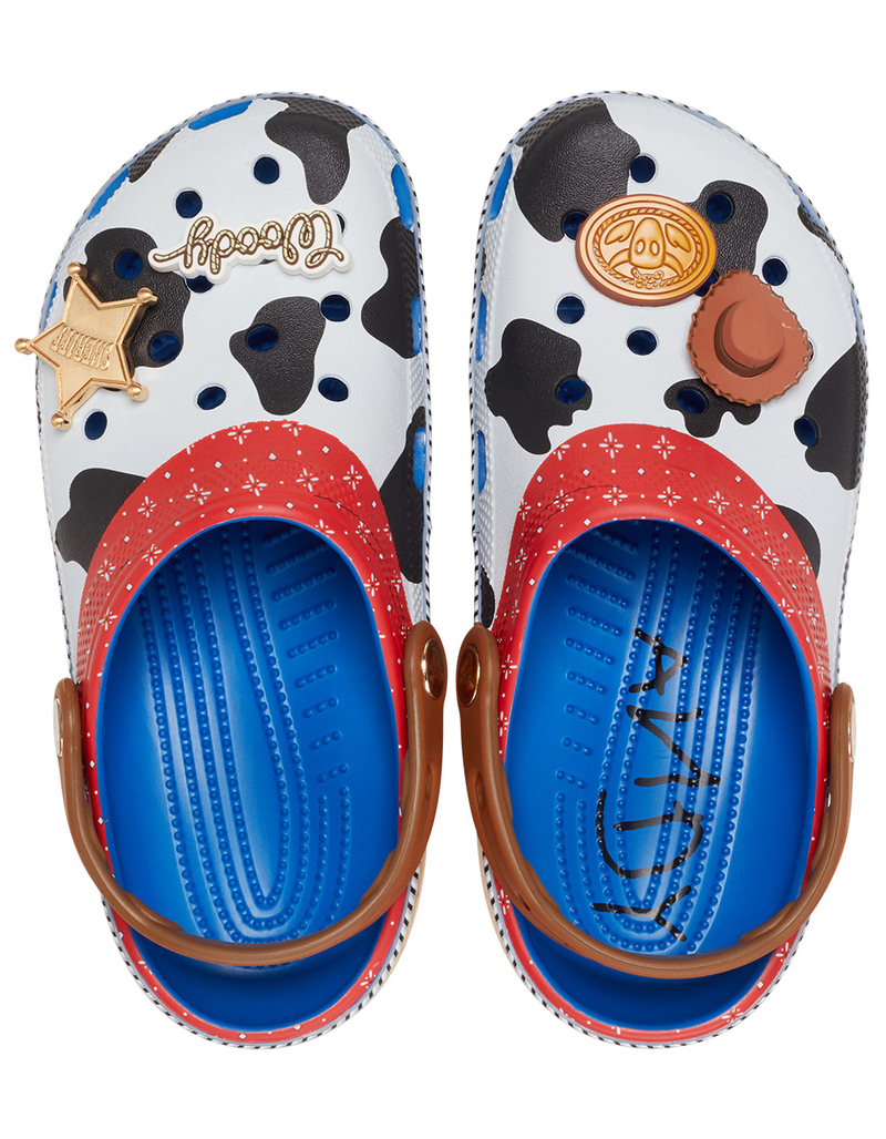 CROCS x Disney Pixar Toy Story Sheriff Woody Classic Clogs - MULTI | Tillys