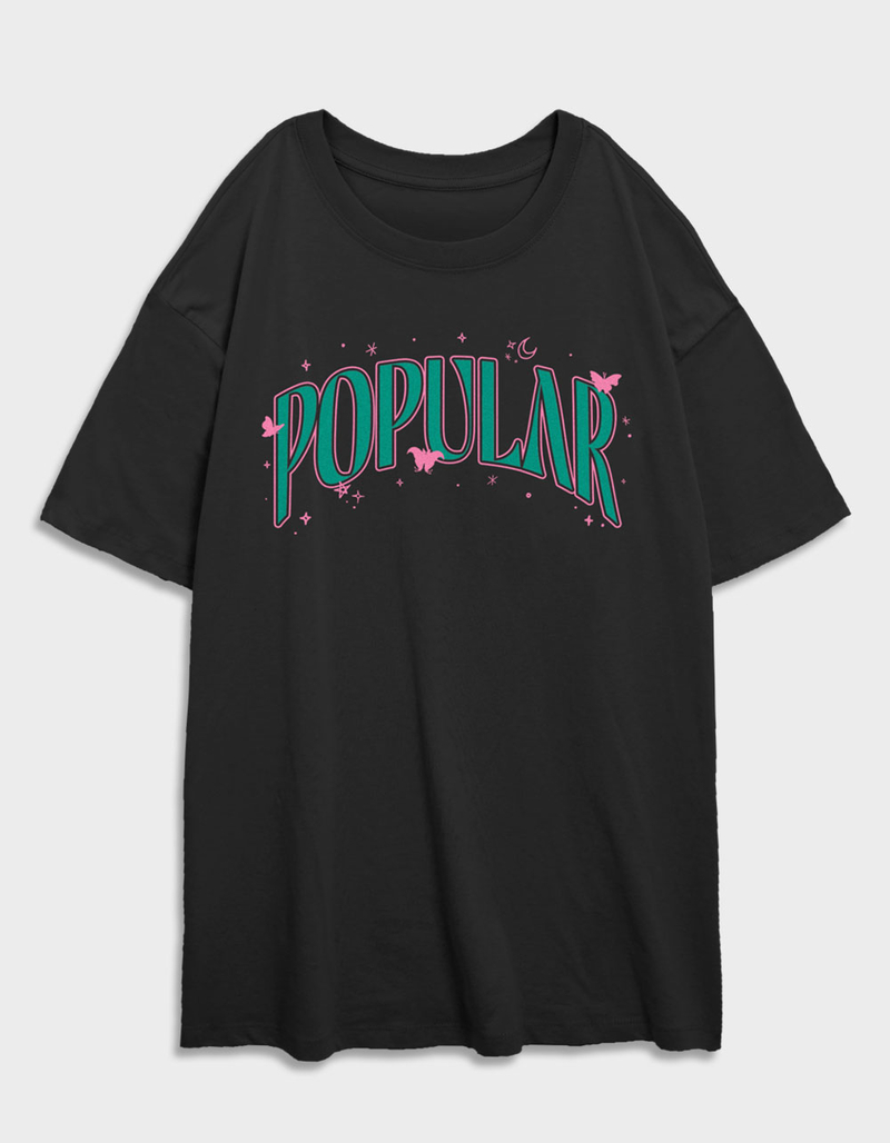 WICKED Popular Arch Unisex Oversized Tee - BLACK | Tillys