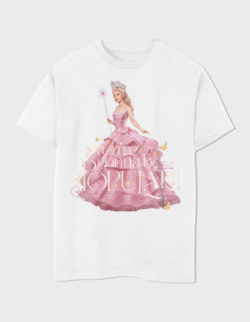 WICKED Glinda Popular Unisex Kids Tee - WHITE - L | Tillys