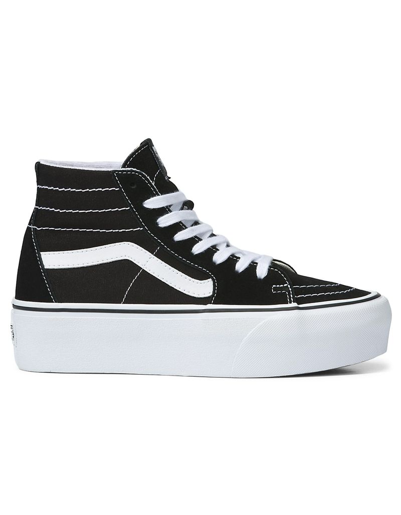 VANS Sk8-Hi Tapered Stackform Womens Shoes - BLK/WHT - 5.5 | Tillys