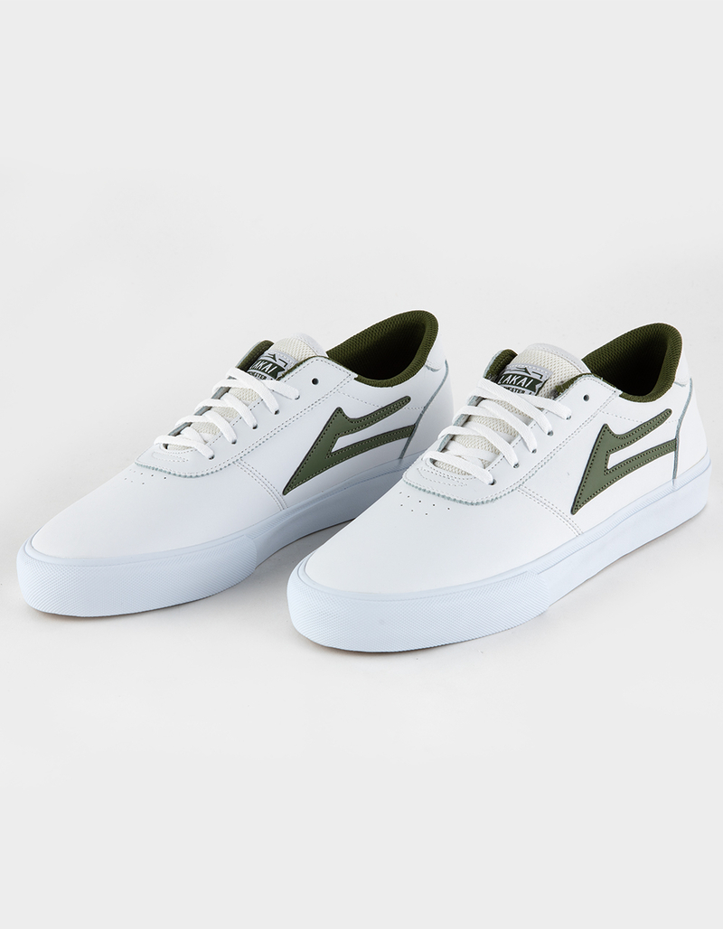 LAKAI Manchester Mens Shoes - WHT/GREEN | Tillys