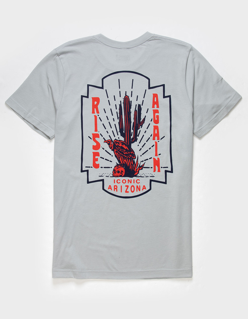 ICONIC ARIZONA Rise Again Mens Tee - GRAY | Tillys