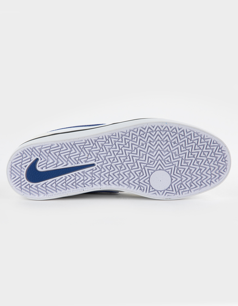 NIKE SB Check Canvas Kids Shoes - WHT/RYL BLUE | Tillys