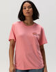 WHAT THE FIN Flip Flops Womens Tee - PINK | Tillys