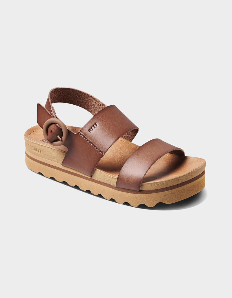 REEF Vista Hi Buckle Womens Platform Sandals - BROWN - 10 | Tillys
