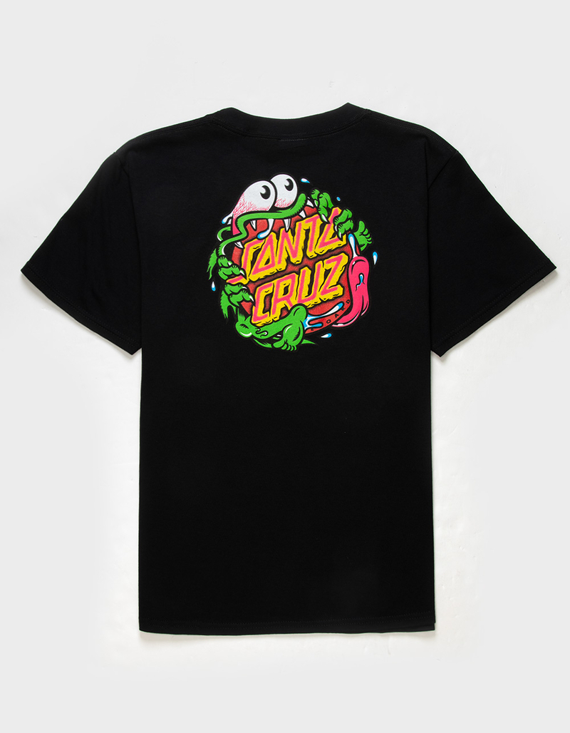 SANTA CRUZ Slasher Dot Boys Tee - BLACK | Tillys
