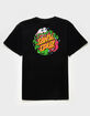 SANTA CRUZ Slasher Dot Boys Tee - BLACK | Tillys