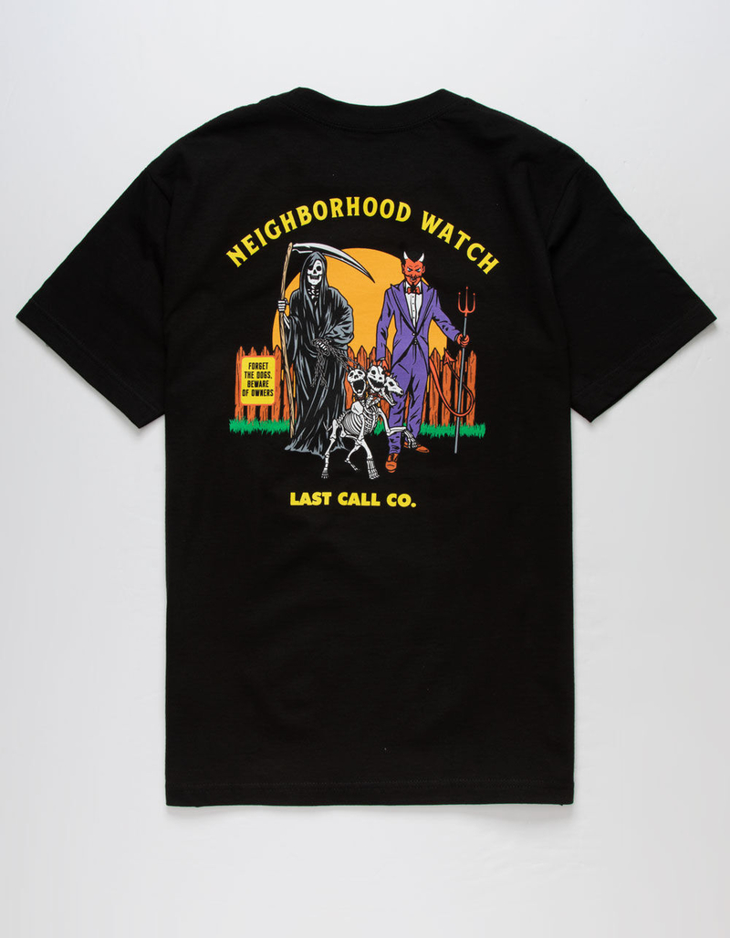 LAST CALL CO. Neighborhood Watch Mens T-Shirt - BLACK | Tillys