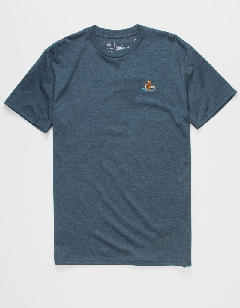 TENTREE Sasquatch Mens Embroidered Tee - NAVY | Tillys