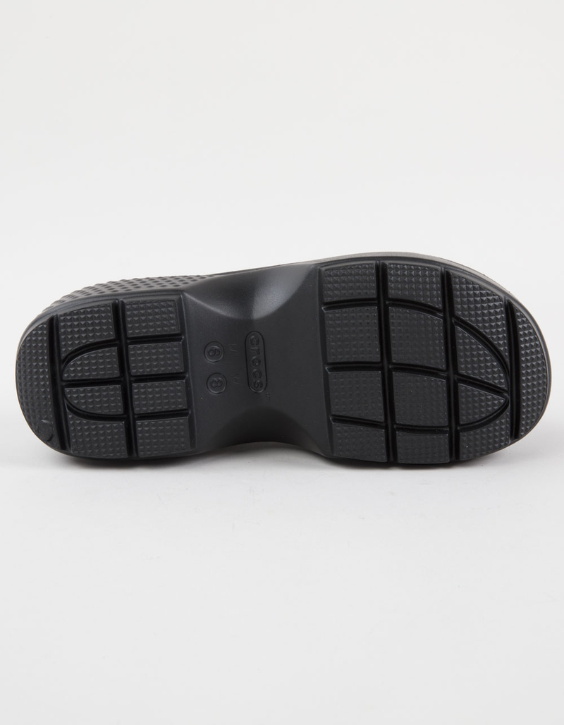 CROCS Stomp High Shine Womens Loafers - BLACK | Tillys