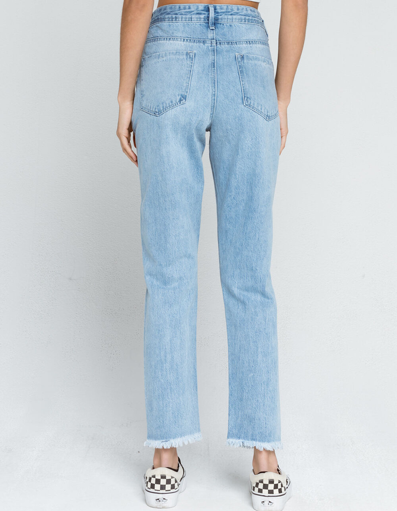 RSQ Super Distressed Womens Jeans - LIGHT WASH DISTRESSED - 33 | Tillys