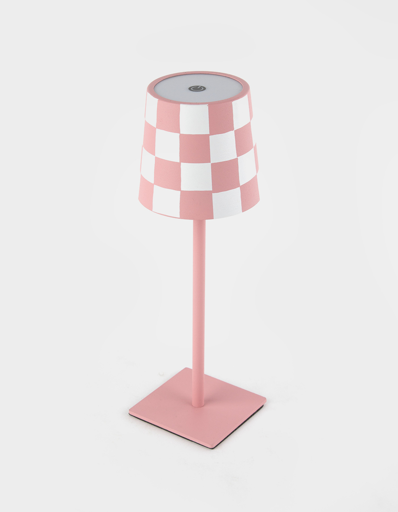 Checker LED Lamp - PINK - ONE SIZE | Tillys