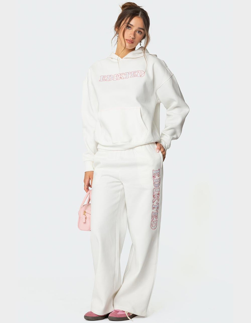 EDIKTED Mili Edikted Hoodie - WHITE - S | Tillys