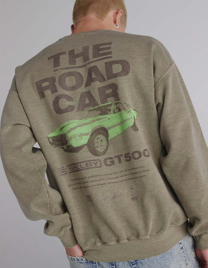 SHELBY COBRA Road Car Mens Crewneck Sweatshirt - TAUPE | Tillys