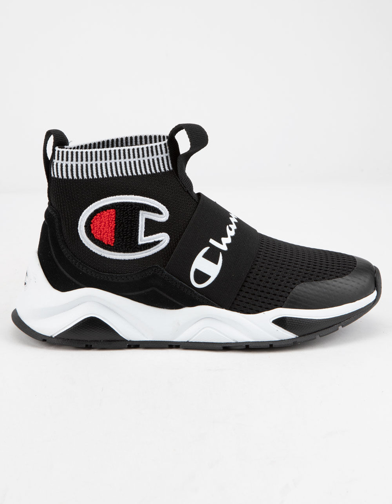 CHAMPION Rally Pro Black Boys Shoes - BLACK - 4 | Tillys