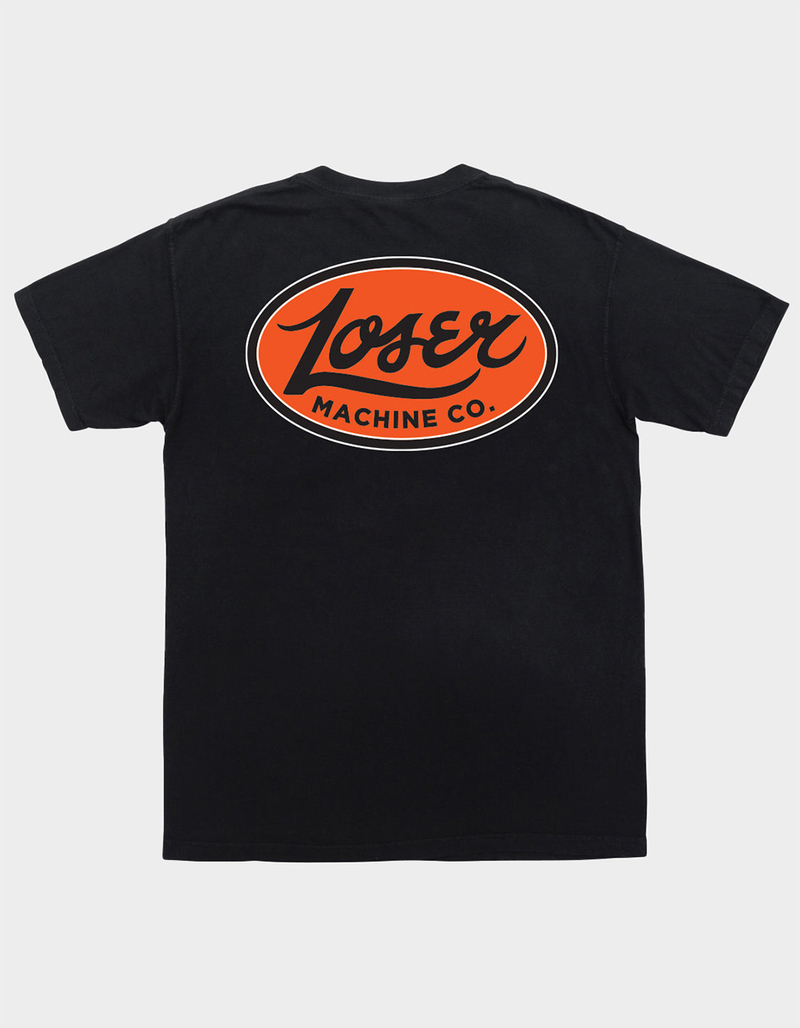 LOSER MACHINE Sawhorse Mens Pocket Tee - BLACK - M | Tillys