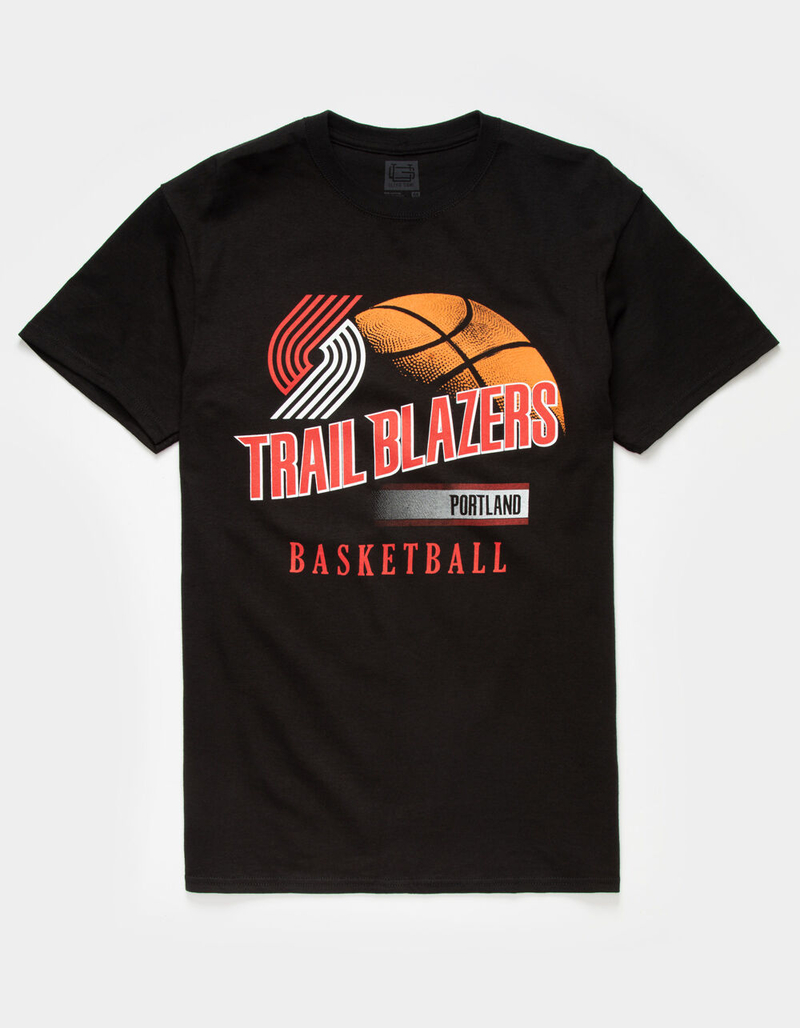 Portland Trailblazers Fade Away Mens T-Shirt - BLACK - XL | Tillys