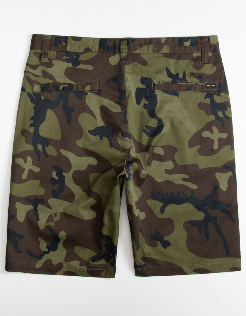 VOLCOM Vmonty Mens Stretch Shorts - CAMO - 33 | Tillys