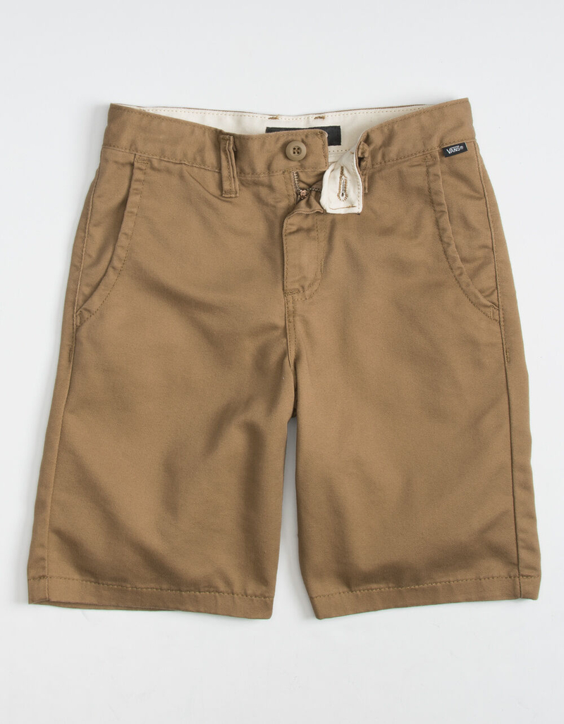 VANS Authentic Boys Stretch Shorts - BROWN | Tillys